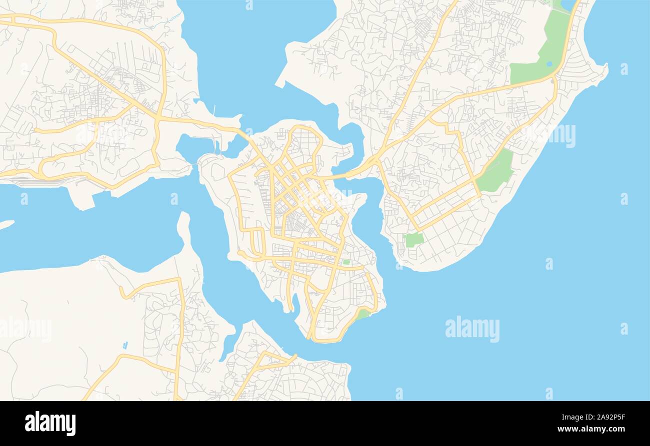 Mombasa area Stock Vector Images - Alamy