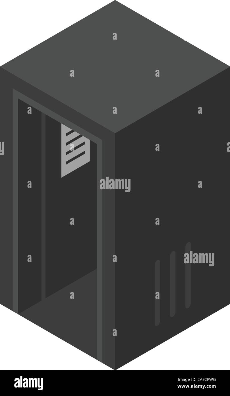 Electric elevator icon, isometric style Stock Vector Image & Art - Alamy