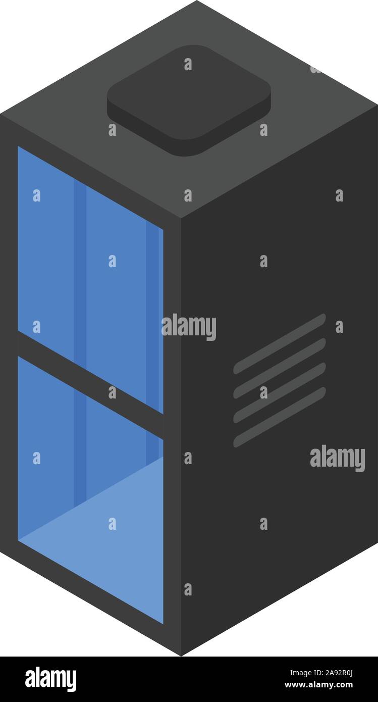 Open elevator icon cartoon Stock Vector Images - Alamy