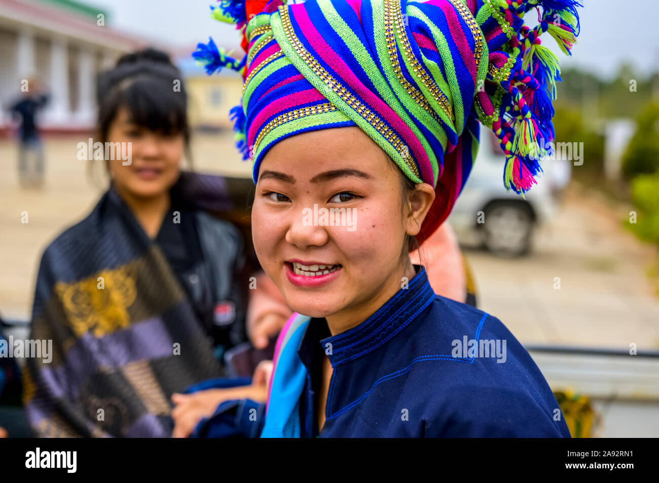 Myanmar beauty hi-res stock photography and images - Alamy