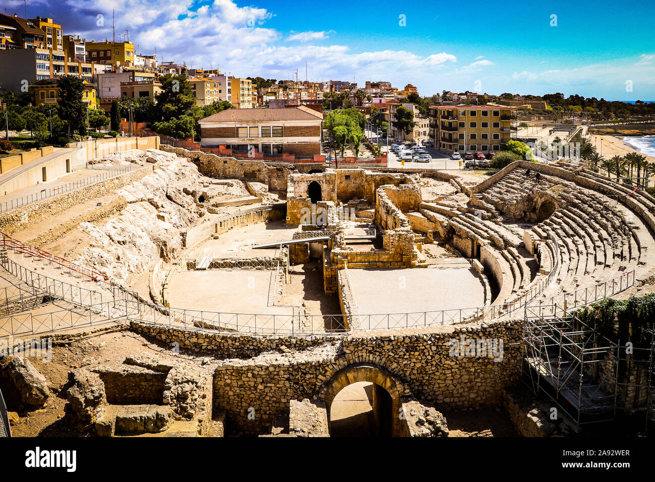 One of the best preserved arena of ancient roman empire and the only ...