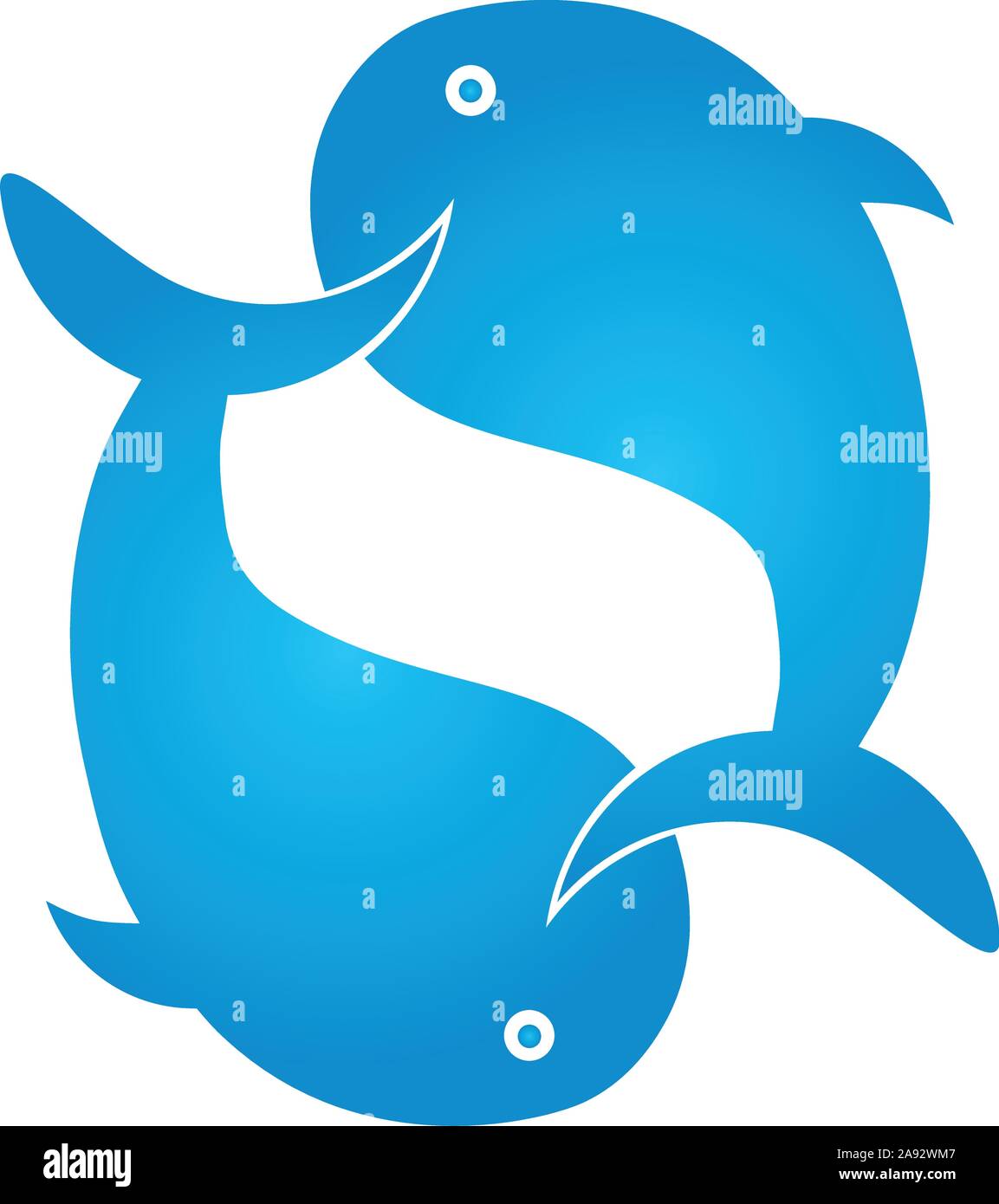 Whales swimming underwater Stock Vector Images - Alamy