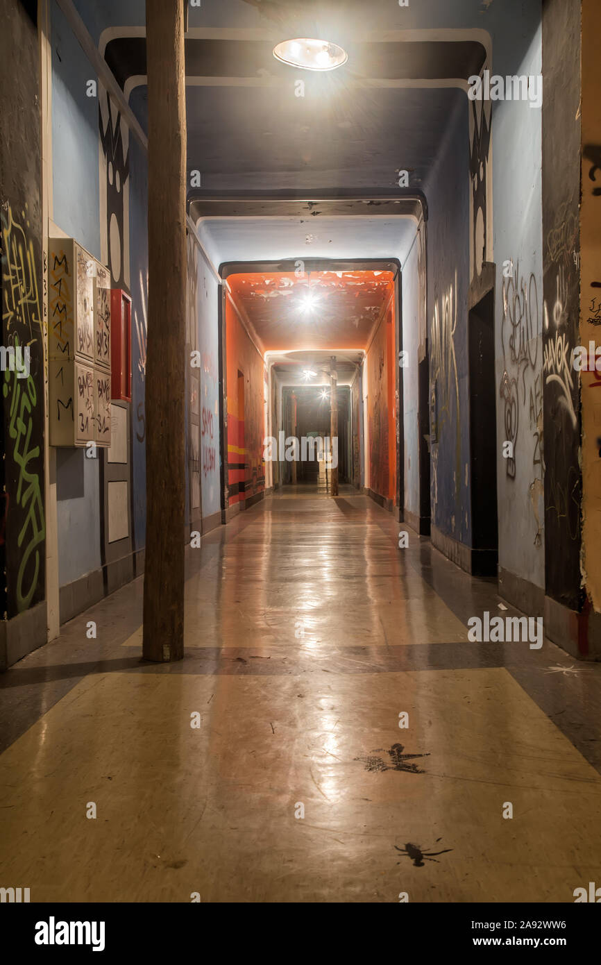 Factory Hallways