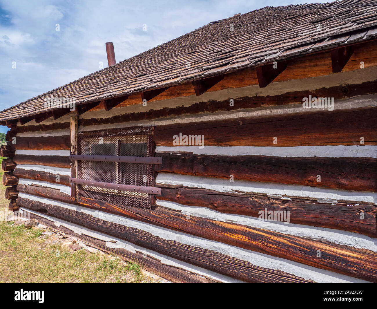 Work shop, Swett Ranch National Historic Site, Flaming Gorge National ...