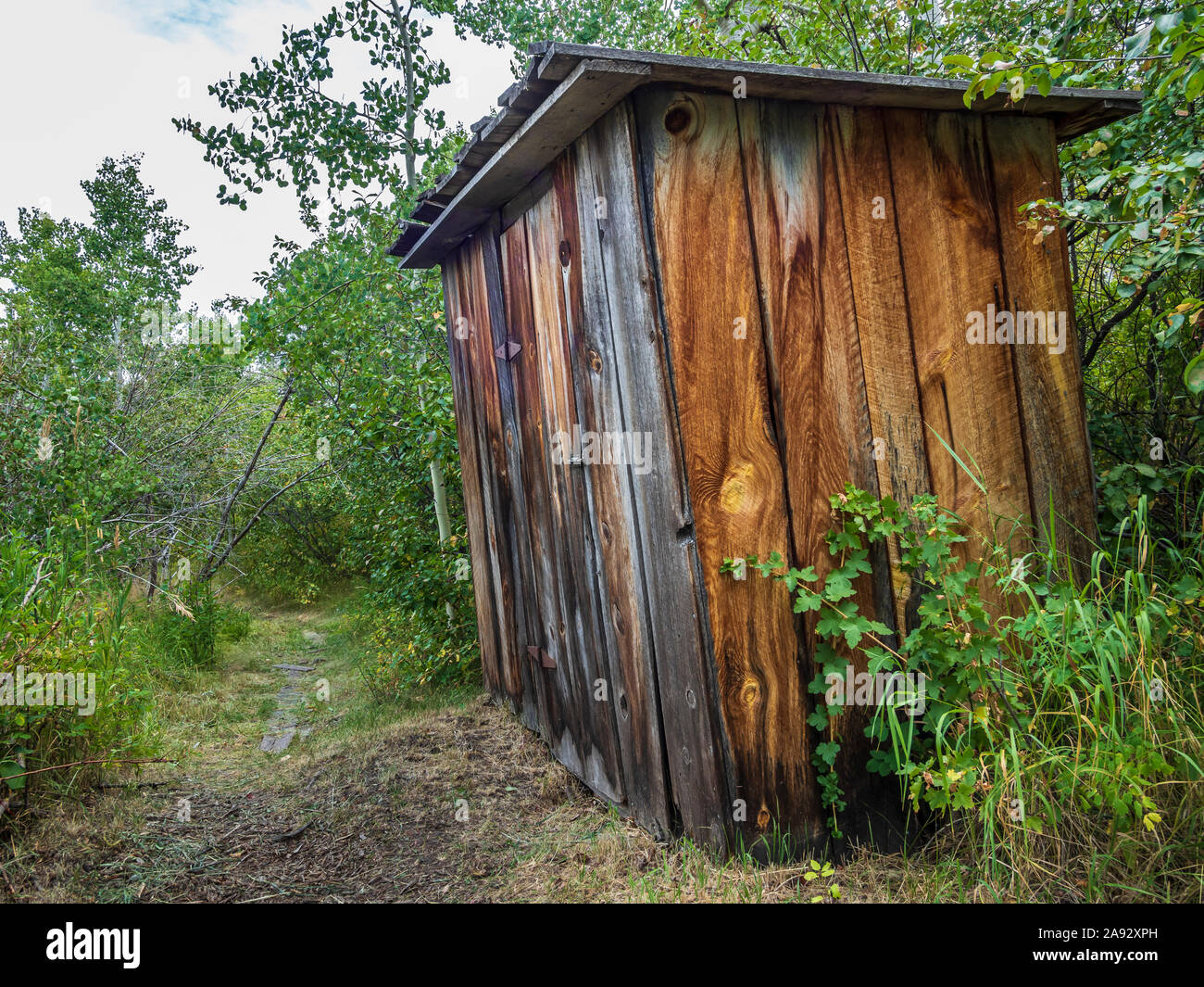 Outhouse, Swett Ranch National Historic Site, Flaming Gorge National ...