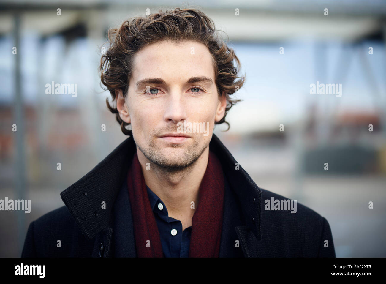 Portrait of young man Stock Photo - Alamy