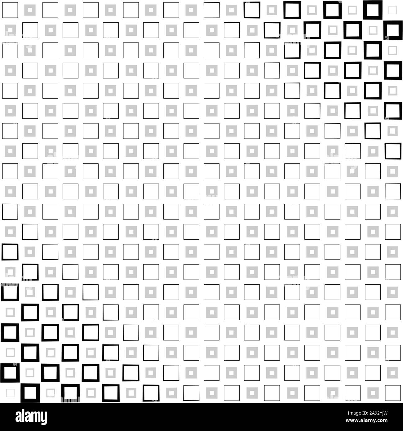 Squares wavy background Black and White Stock Photos & Images - Alamy