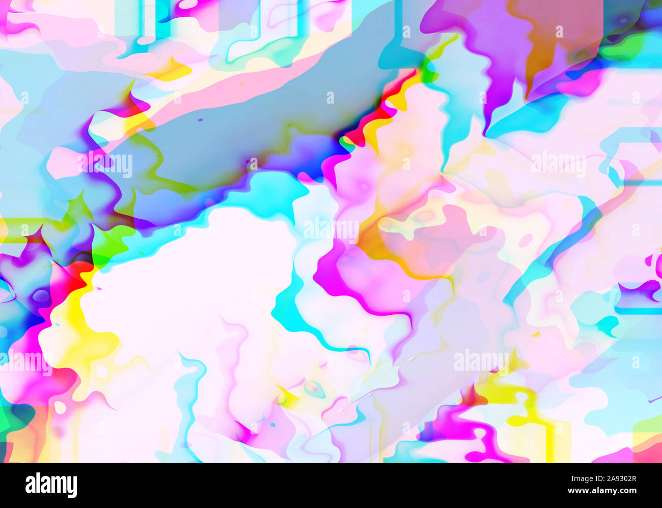 Abstract background with vibratn colorful ripple Stock Photo - Alamy