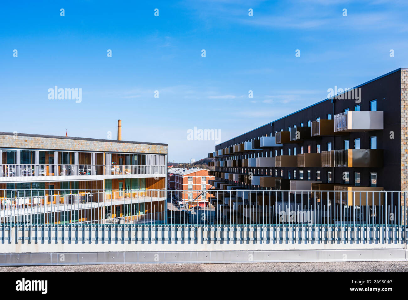 Blocks of flats Stock Photo - Alamy