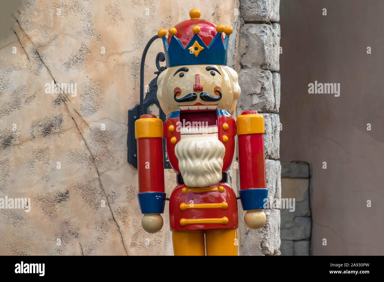 Orlando, Florida. November 06, 2019. Top view of English Nutcracker at ...