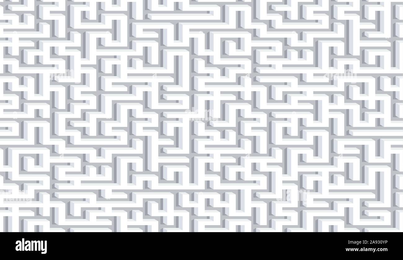Maze pattern abstract background with labyrinth for poster or wallpaper ...