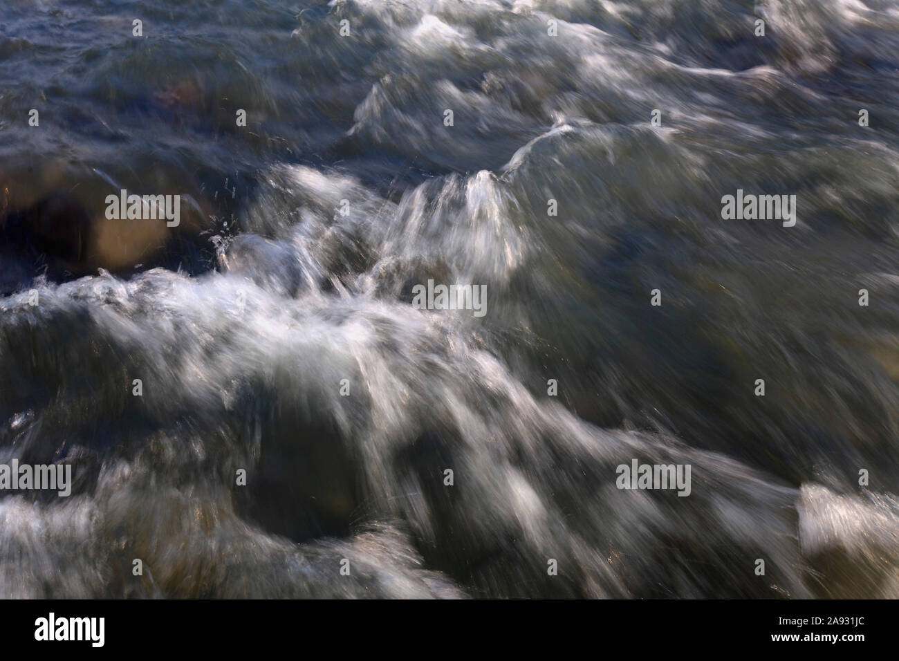 The view of Devoll River in Albania Stock Photo - Alamy