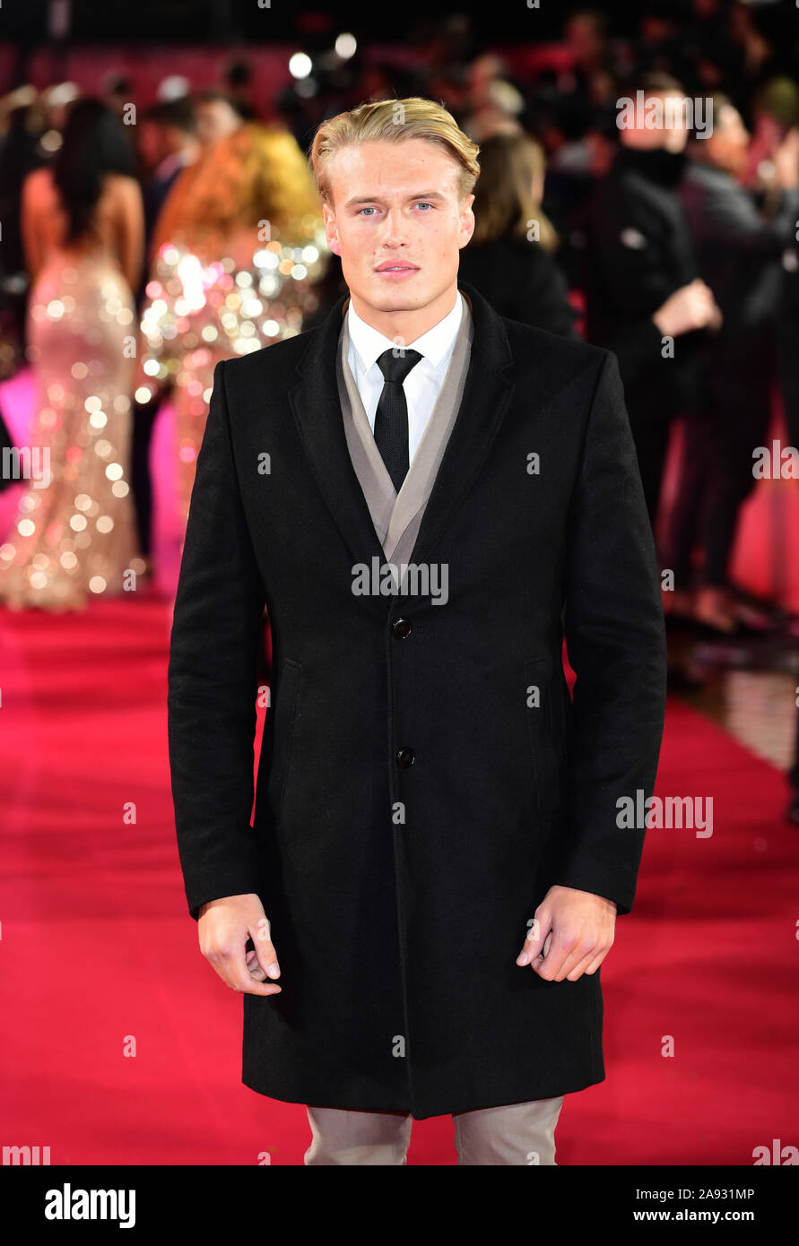 George Rains arriving for the ITV Palooza held at the Royal Festival ...