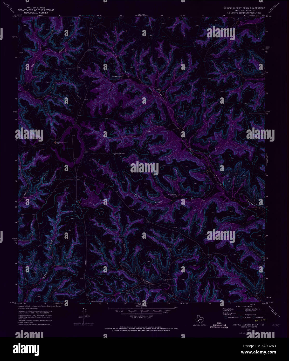 Map of prince albert hi-res stock photography and images - Alamy