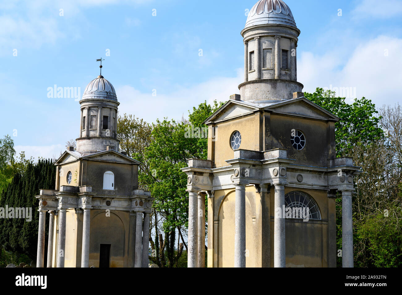 Mistley Towers, Essex, UK Stock Photo - Alamy