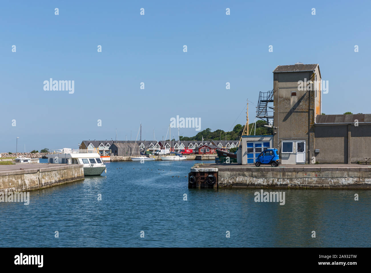 Hasle; Bornholm; Hafen Stock Photo - Alamy