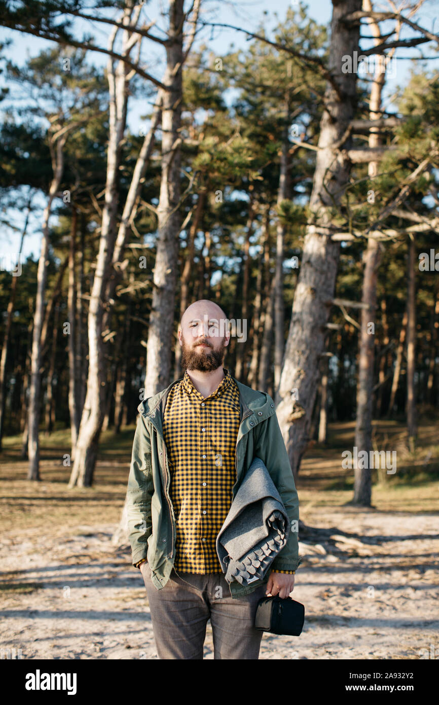 Man in forest hi-res stock photography and images - Alamy
