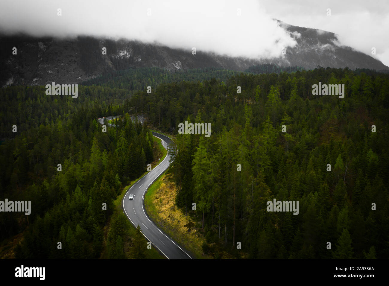 Country road europe hi-res stock photography and images - Alamy