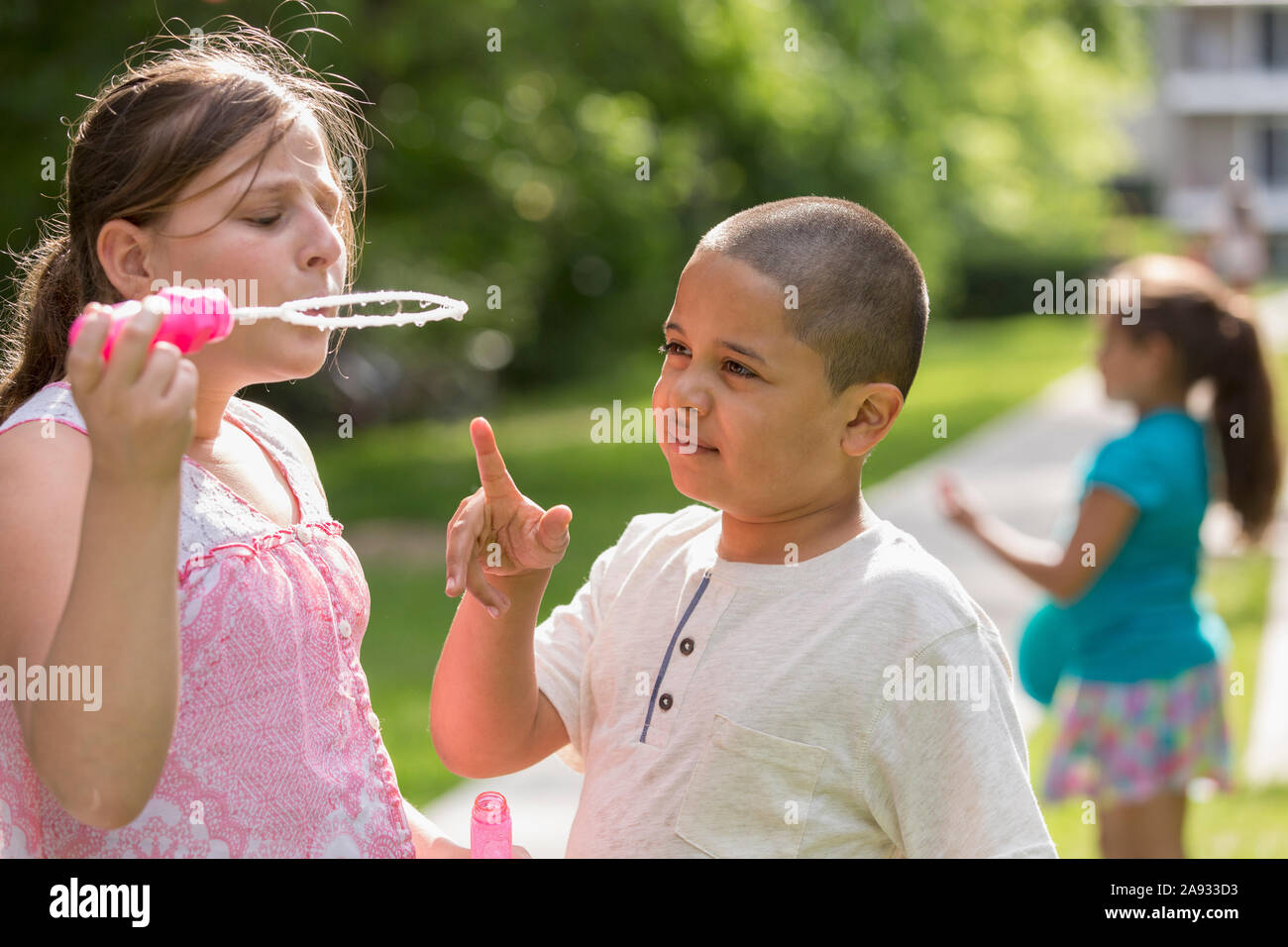 Boy child pointing you hispanic hi-res stock photography and images - Alamy