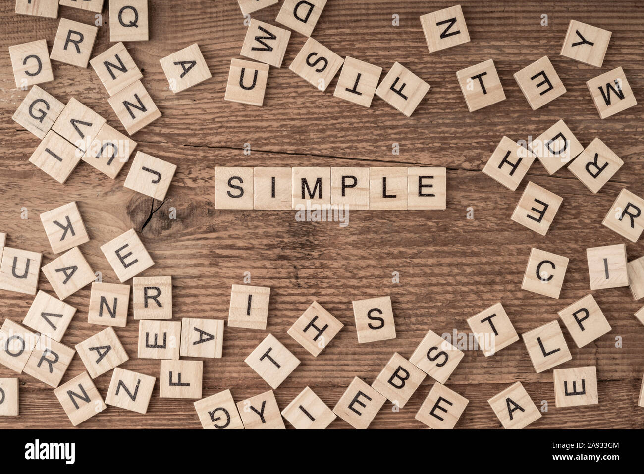 Simple flat alphabet hi-res stock photography and images - Alamy