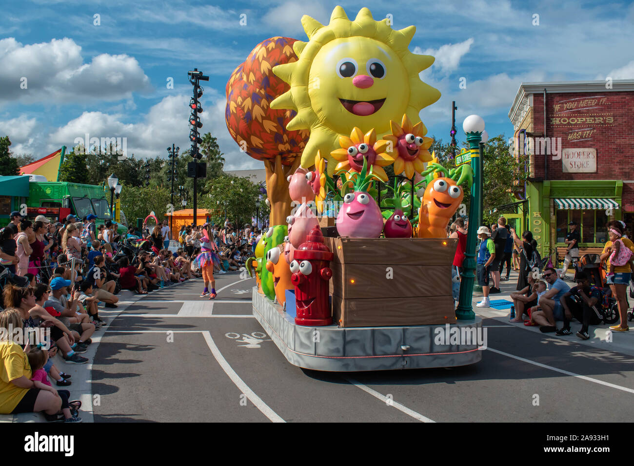 Orlando, Florida. November 06, 2019. Colorful vegetables float in ...