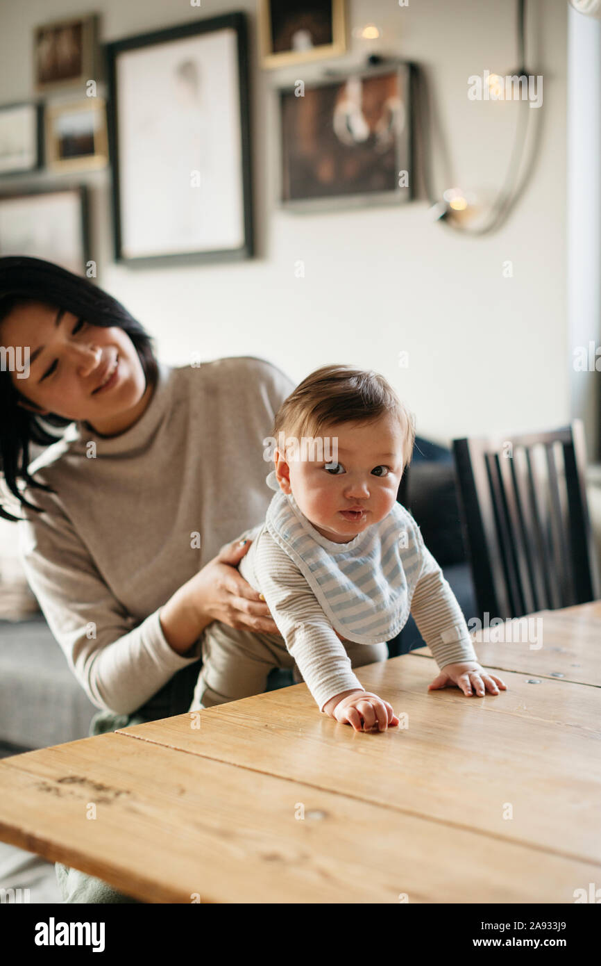 Mother with baby Stock Photo - Alamy