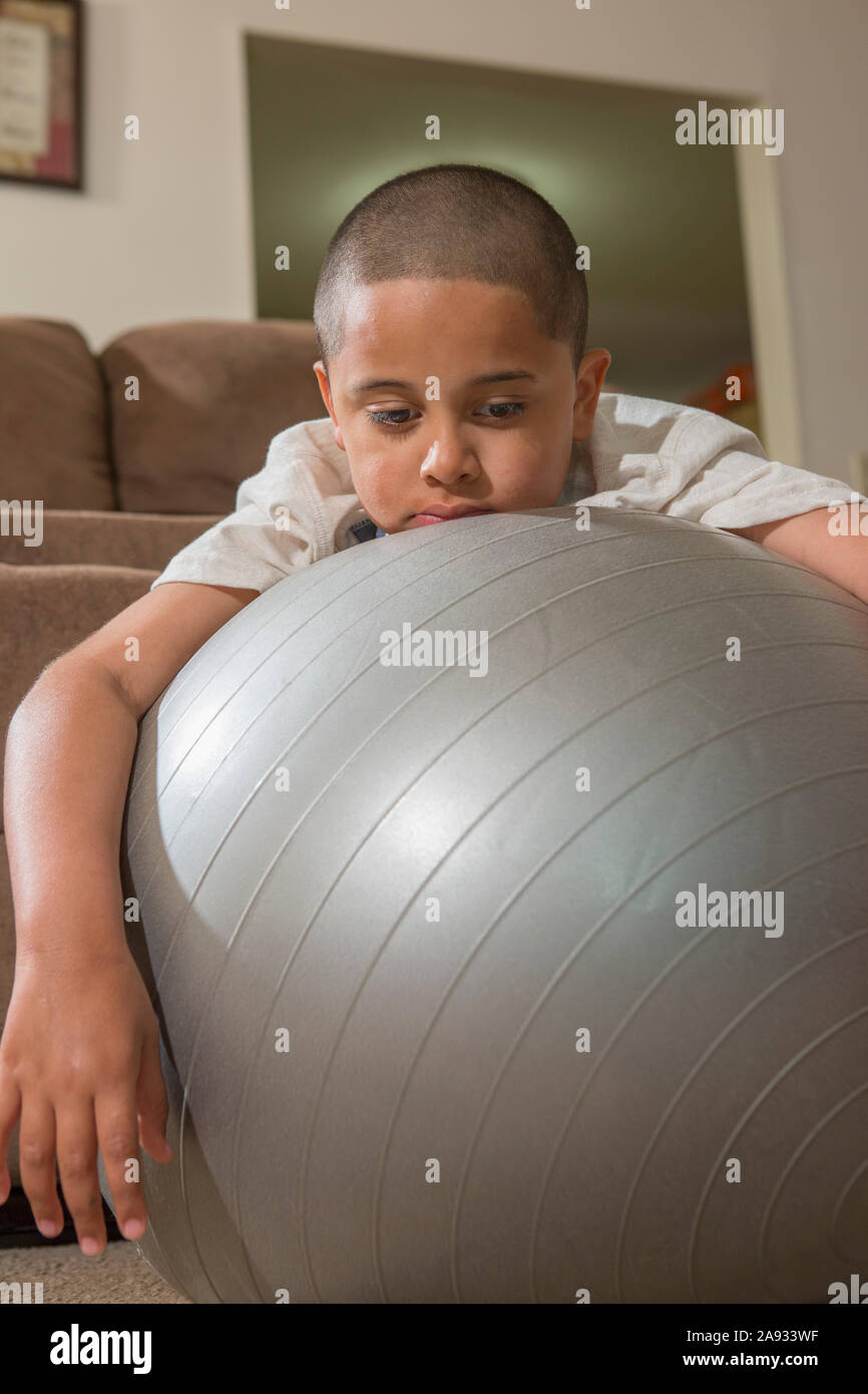 Autism boy playing hi-res stock photography and images - Alamy