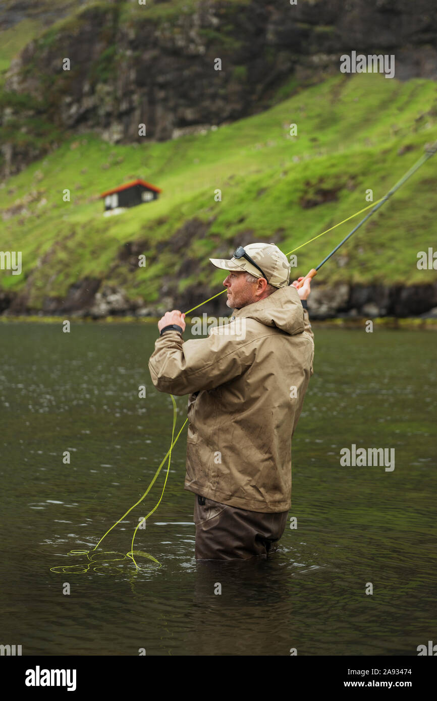 Angler with cap hi-res stock photography and images - Alamy