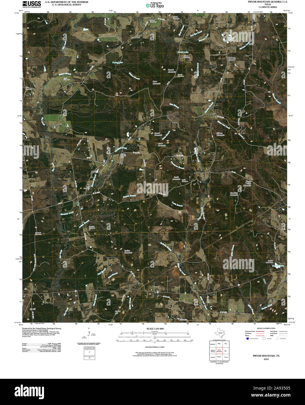 Pryor map hi-res stock photography and images - Alamy