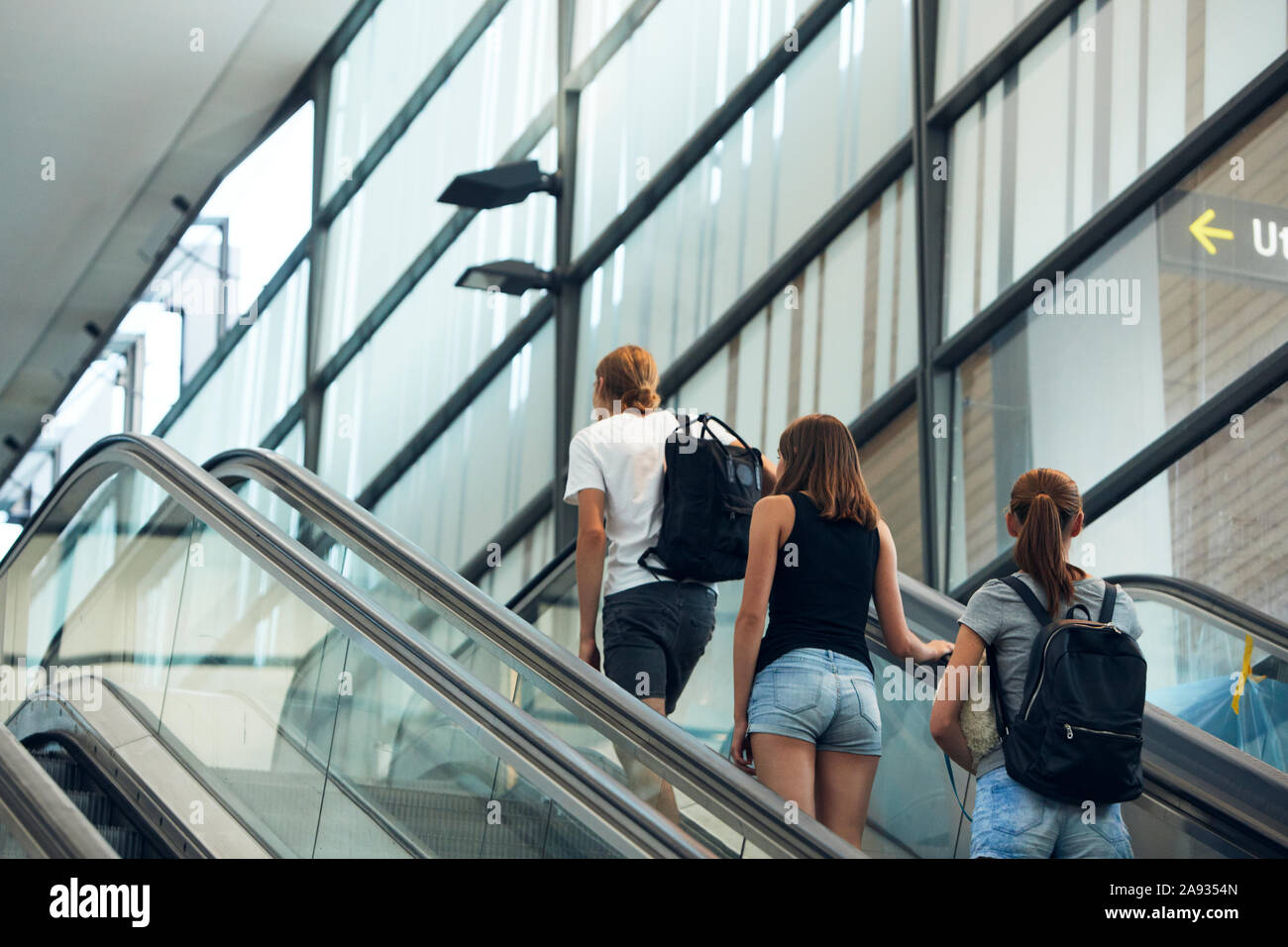 An escalator sweden hi-res stock photography and images - Alamy