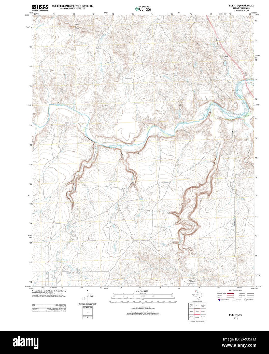 Puente topo hi-res stock photography and images - Alamy