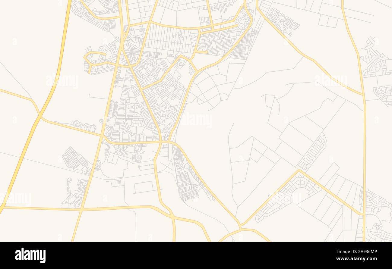 Printable street map of Vereeniging, South Africa. Map template for ...