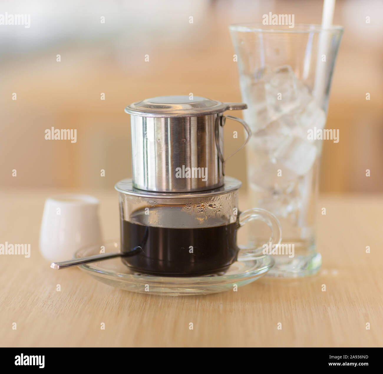 Vietnam drip coffee hi-res stock photography and images - Alamy