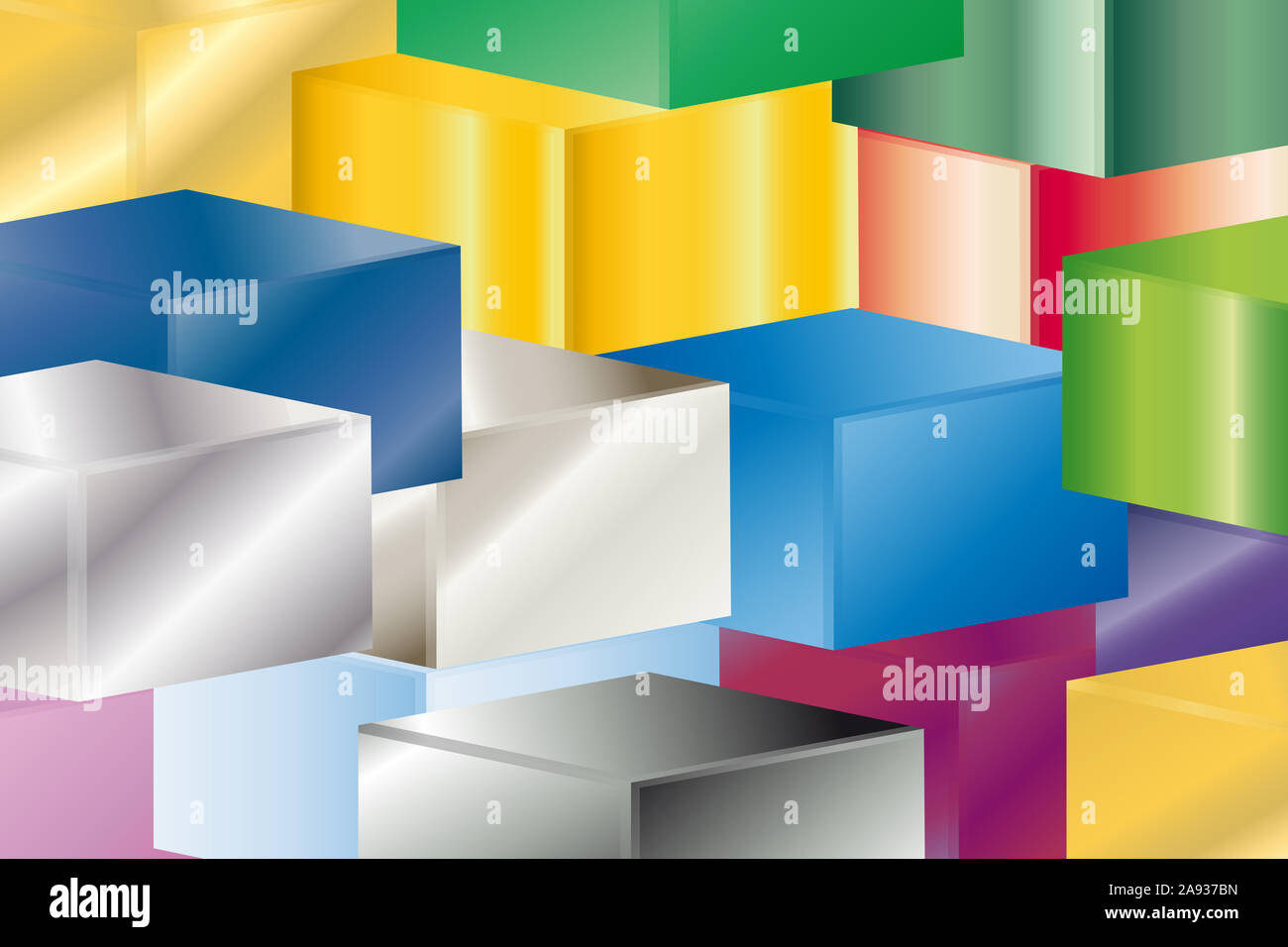 Cubes - background Stock Photo - Alamy