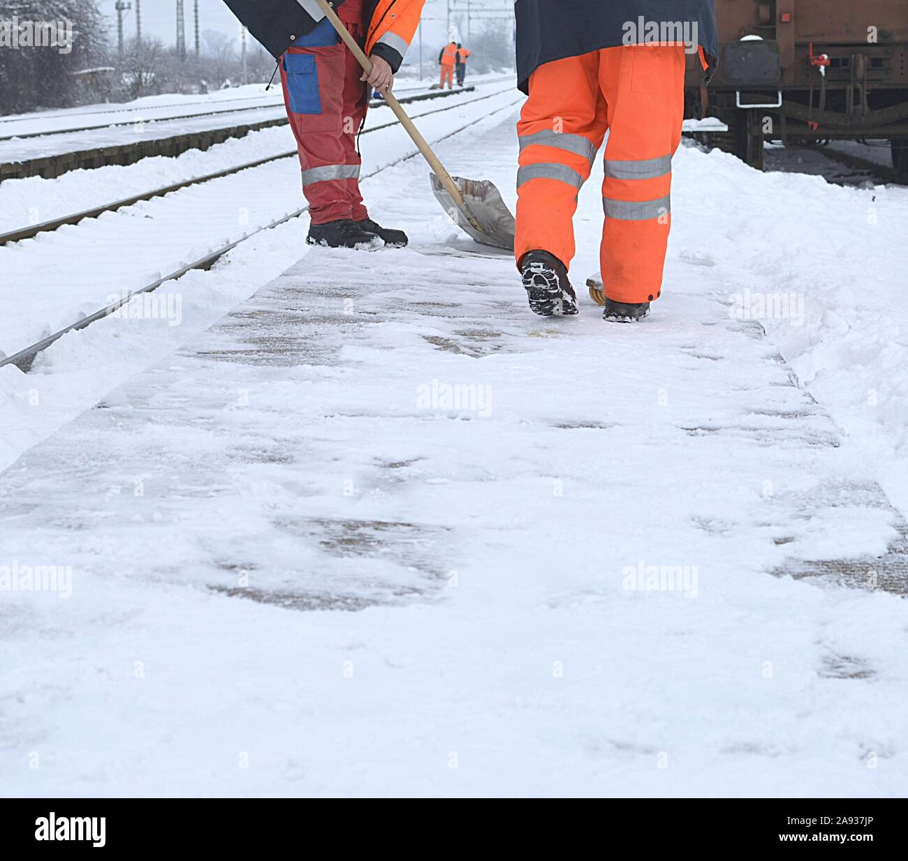 Snow removal station hi-res stock photography and images - Alamy
