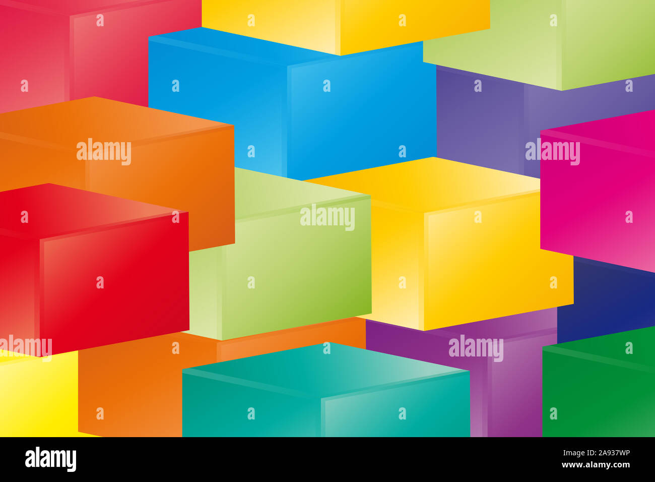 Background - cubes Stock Photo - Alamy