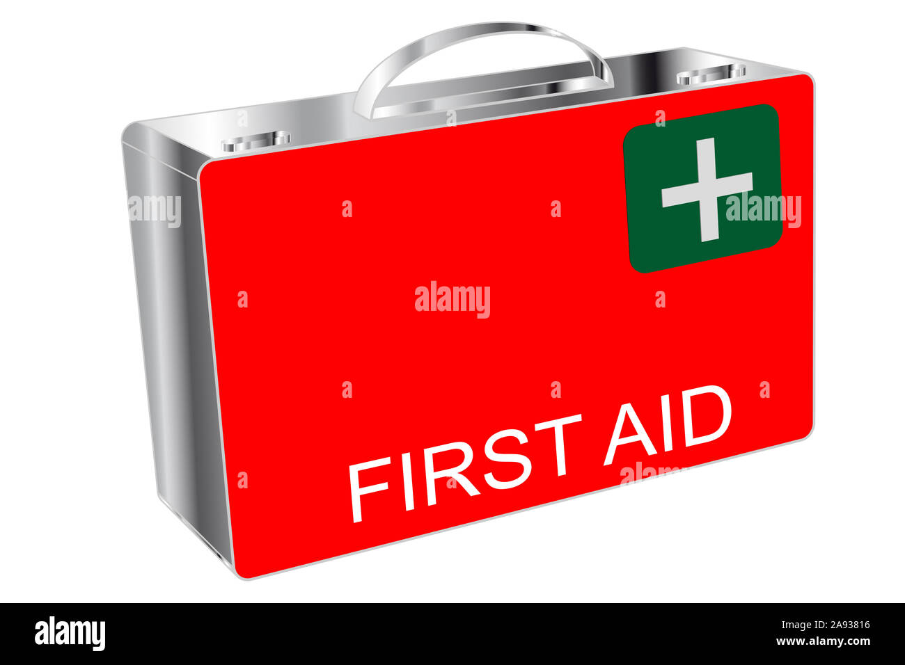 First Aid - box Stock Photo - Alamy