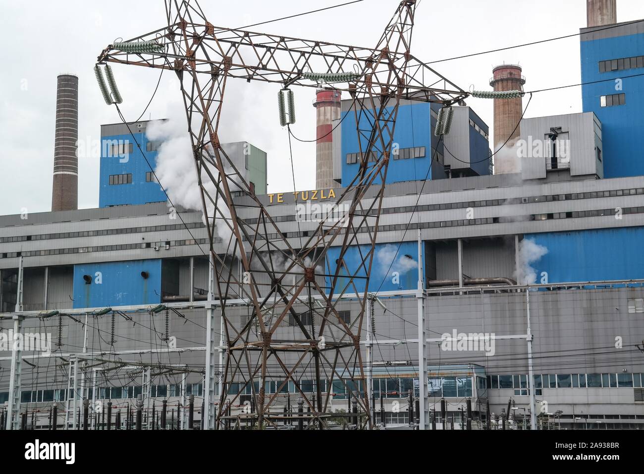 Thermoelektra Tuzla/power plant Tuzla Stock Photo - Alamy