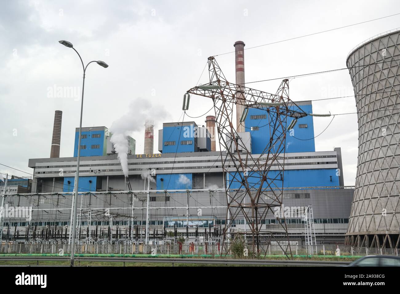 Thermoelektra Tuzla/power plant Tuzla Stock Photo - Alamy