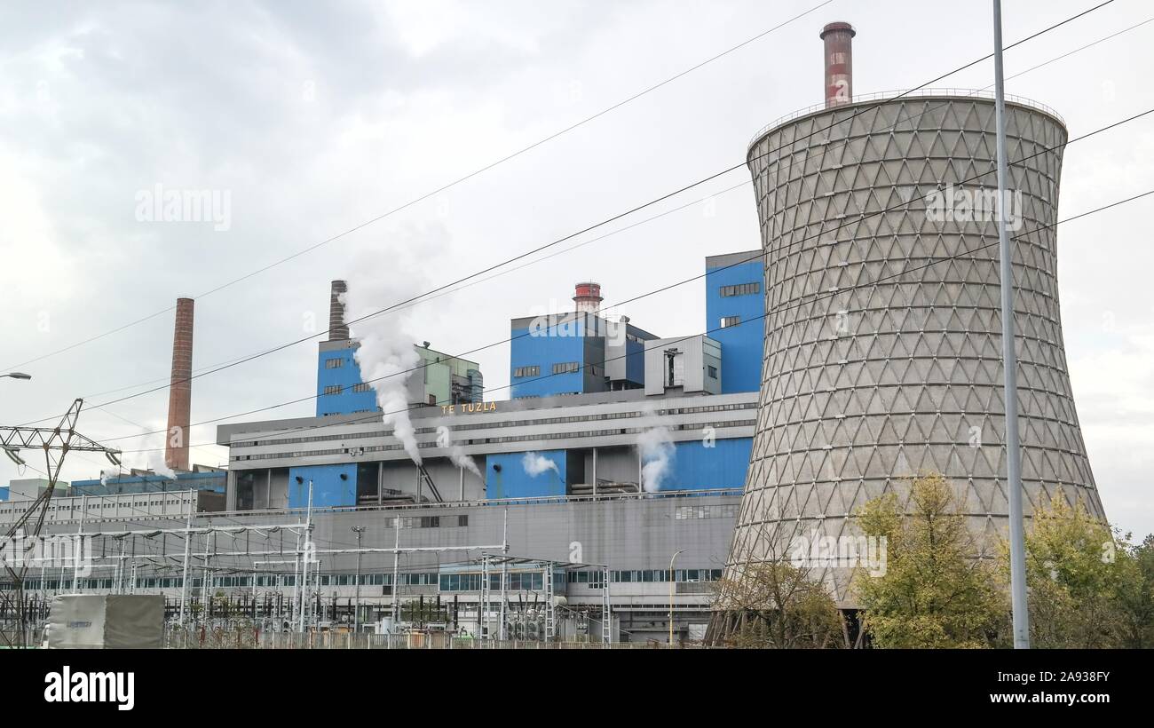 Thermoelektra Tuzla/power plant Tuzla Stock Photo - Alamy