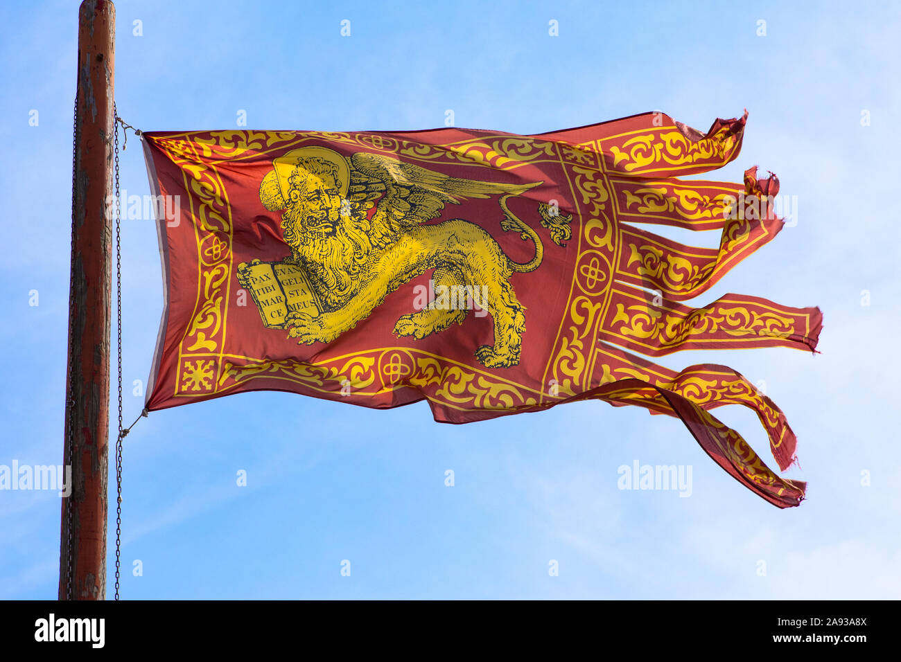 Flag Of The Republic Of Venice Stock Photos & Flag Of The Republic Of ...