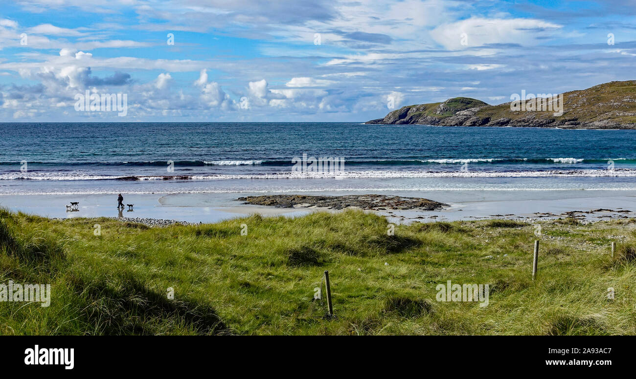 West Beach, Vatersay, Outer Hebrides Stock Photo - Alamy