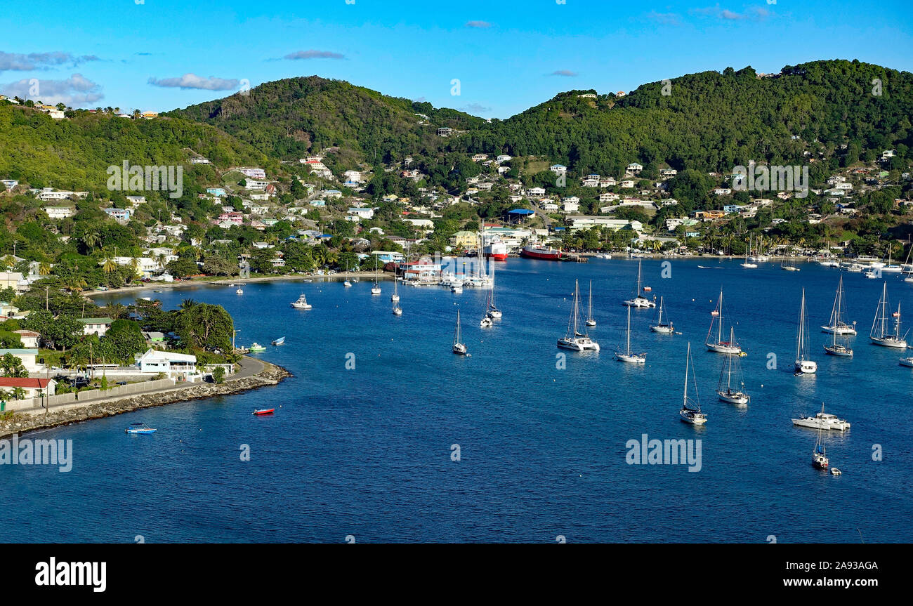 Port Elizabeth Bequia Stock Photo - Alamy