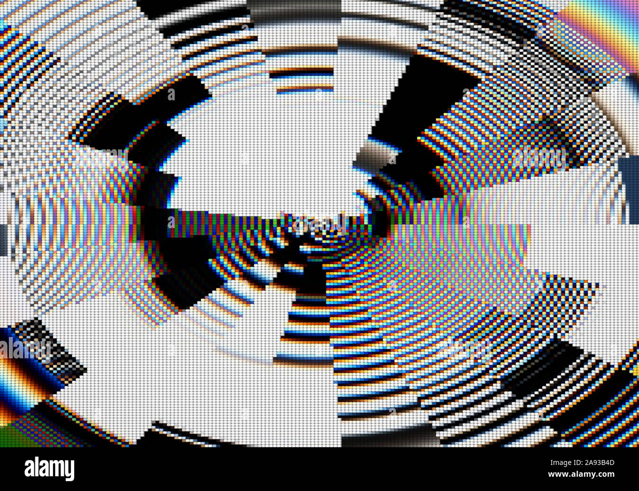 Abstract background with tv grid setting style Stock Photo - Alamy