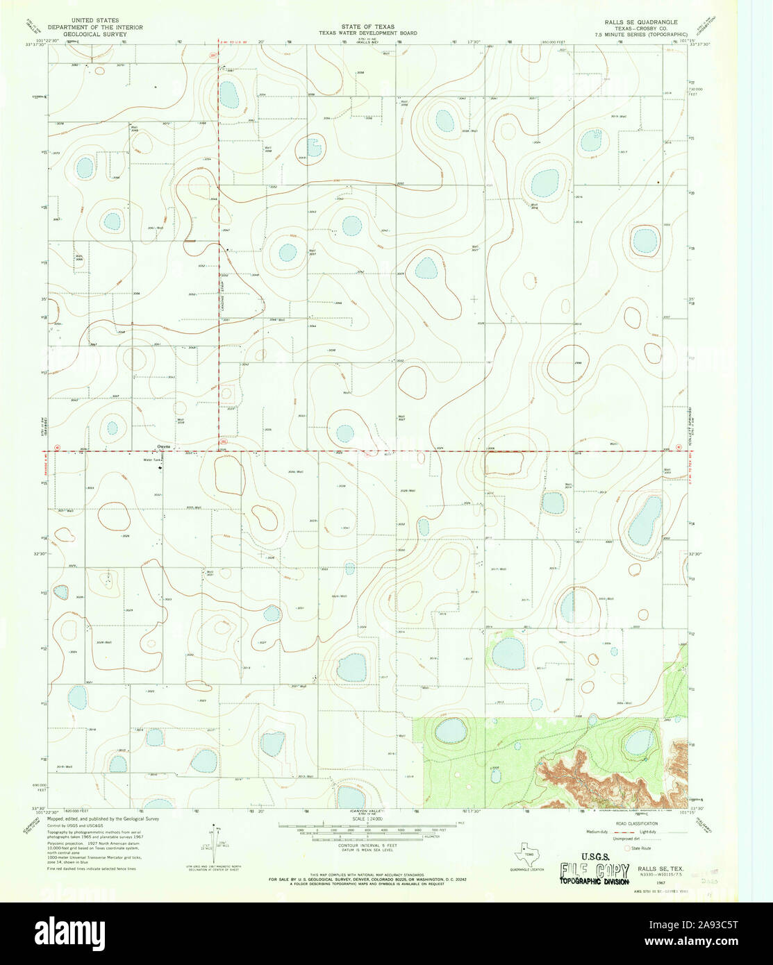 Map of ralls hi-res stock photography and images - Alamy