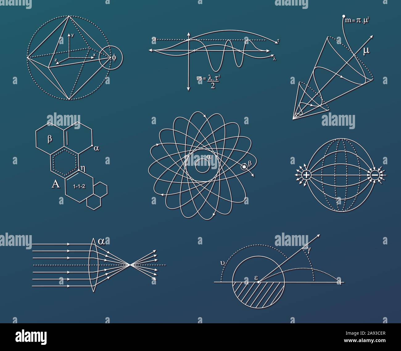 Astronomy 18th Century Stock Vector Images Alamy
