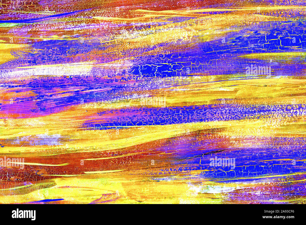 Abstract cracked neon painted texture Stock Photo - Alamy