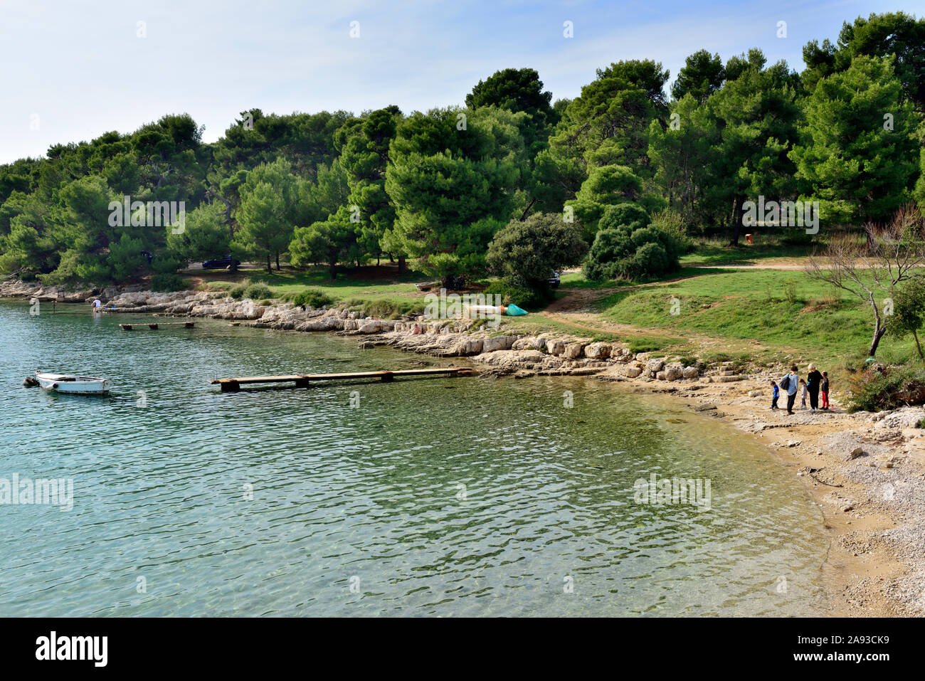 Pula croatia beach hi-res stock photography and images - Alamy