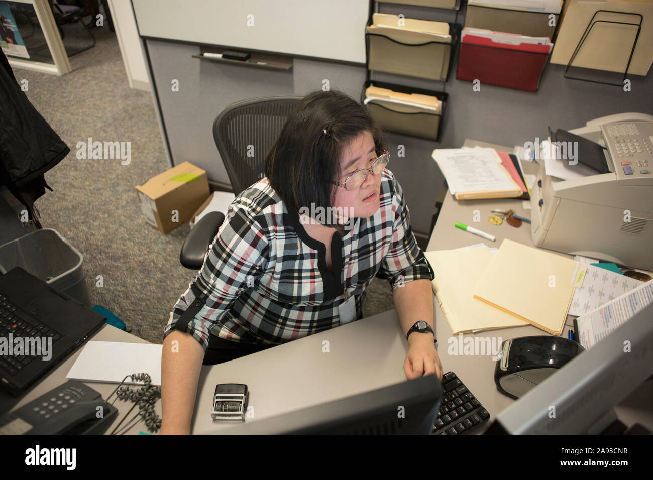 Intellectual disability computer hi-res stock photography and images ...