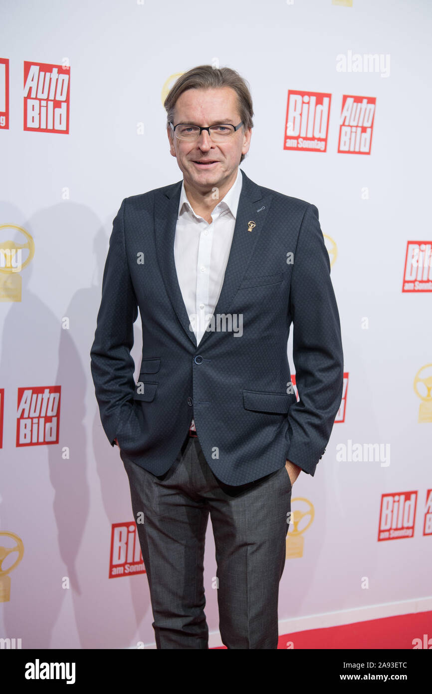 Berlin, Germany. 12th Nov, 2019. Claus Strunz, journalist, comes to the ...